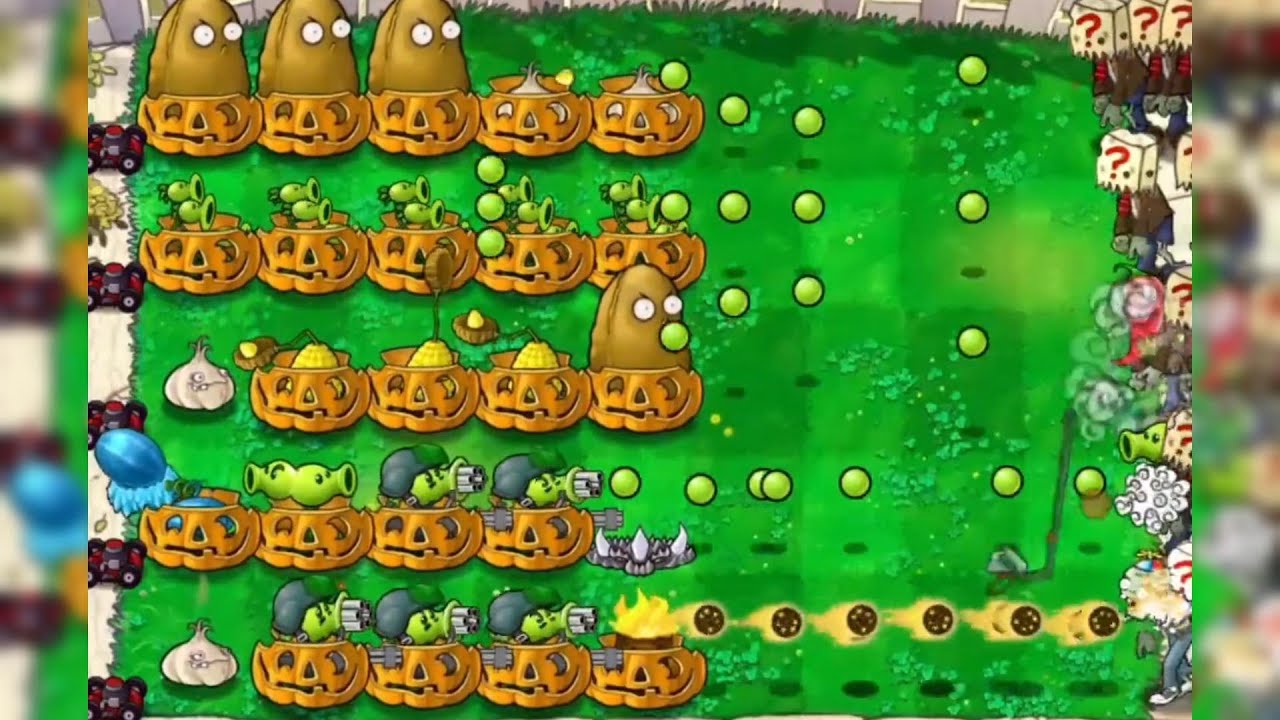 Random lineup VS random zombies, guess which team can win?【PVZ Hybrid ...