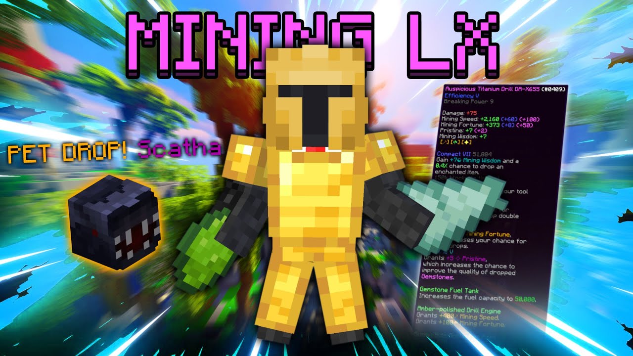Mining 60... the most painful way possible (Hypixel Skyblock) - YouTube