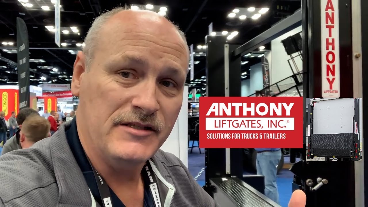 NTEA Trade Show Liftgate Review of the Anthony DDR Direct Drive Rail ...