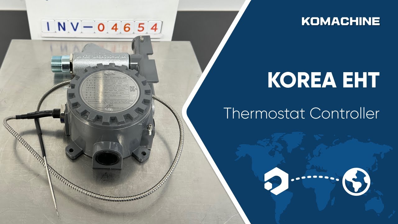 KOREA EHT / Thermostat Controller (TI-KRT-HTS) / INV-04654 - YouTube