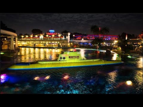 Disneyland Finding Nemo Submarine Voyage at Night | Full Ride Through ...