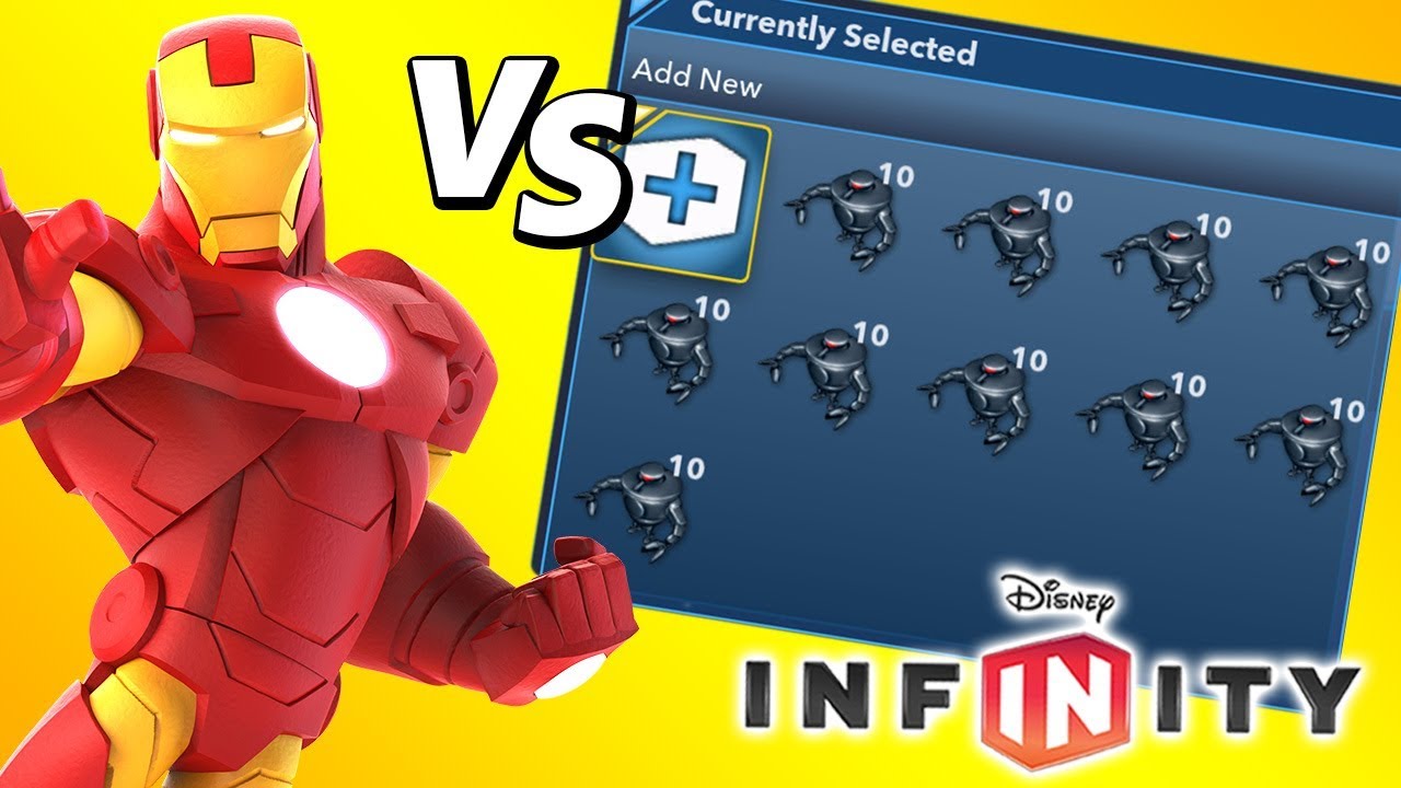 Disney Infinity 3.0 Toy Box HOMEM DE FERRO VS 100 OMNIDROIDS - YouTube