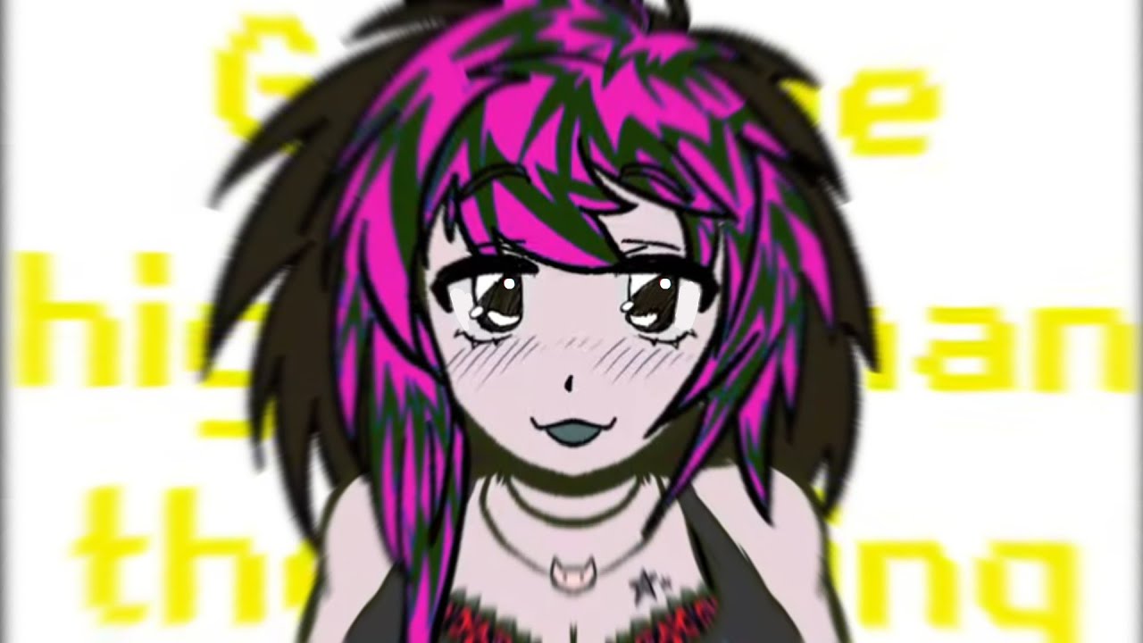 Pretty scene girl! /og meme Finished - YouTube