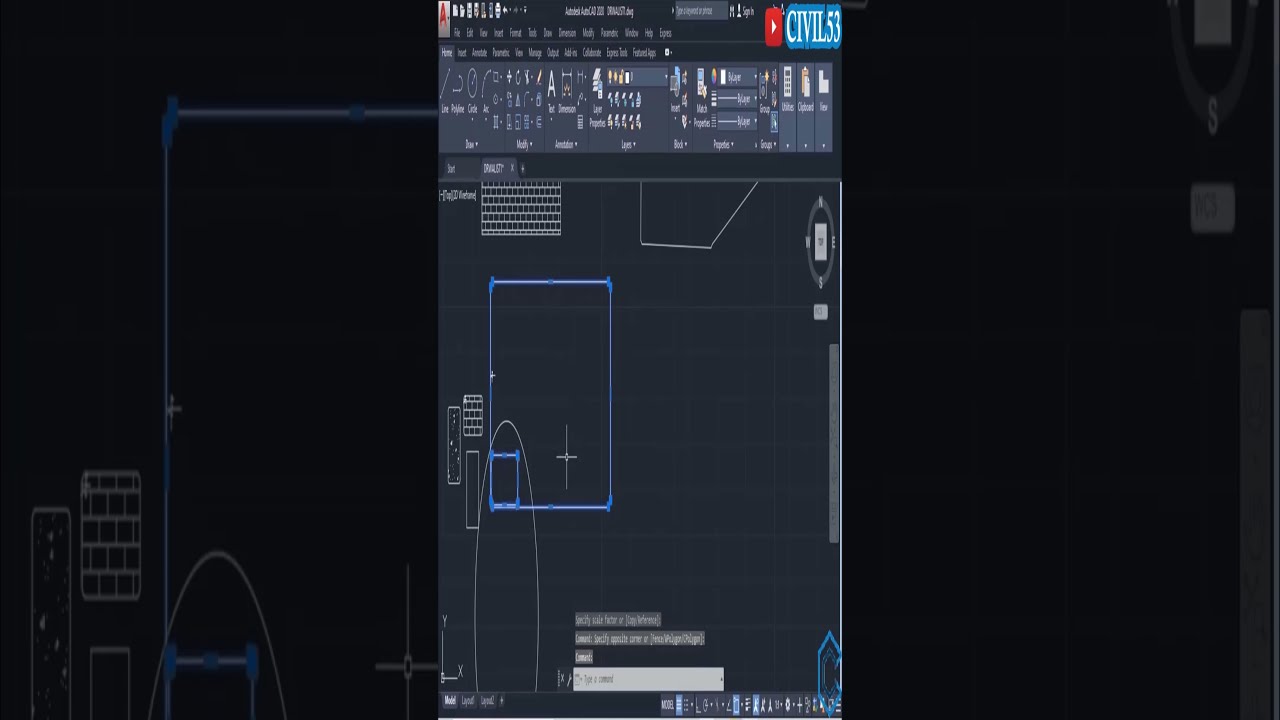 How To Use Scale Command In AutoCAD CIVIL53 YouTube How To Use Scale Command In AutoCAD CIVIL53 YouTube