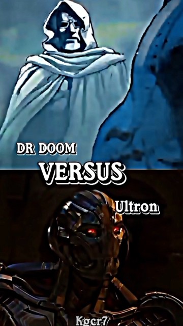 Doctor Doom Vs Ultron #trending #marvel #edit #viralshorts #versus ...
