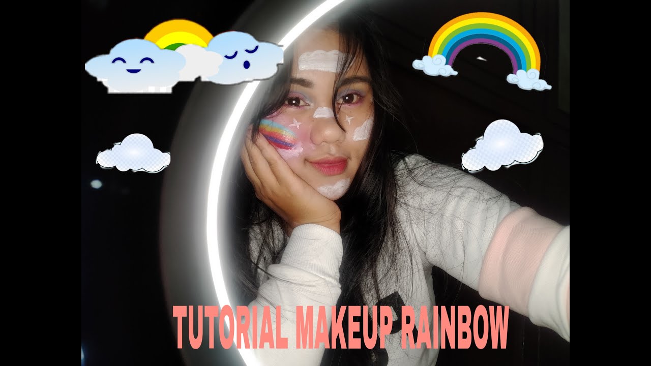 TUTORIAL MAKEUP KARAKTER RAINBOW - YouTube