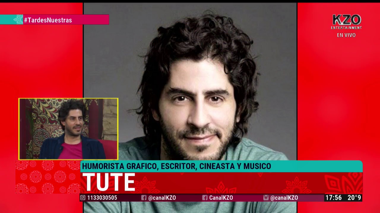 El humorista gráfico Tute en Tardes Nuestras - YouTube