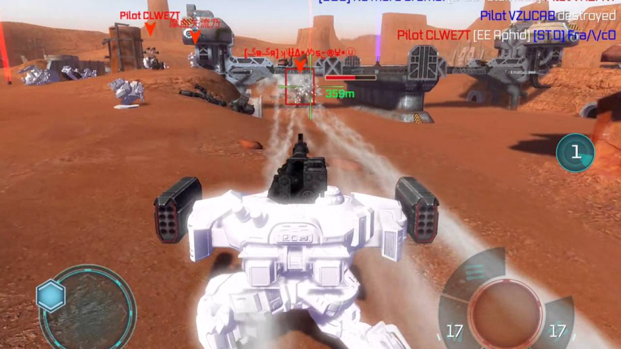 WWR Test Server - May 14th, 2016 - New prototype bots in Canyon map ...