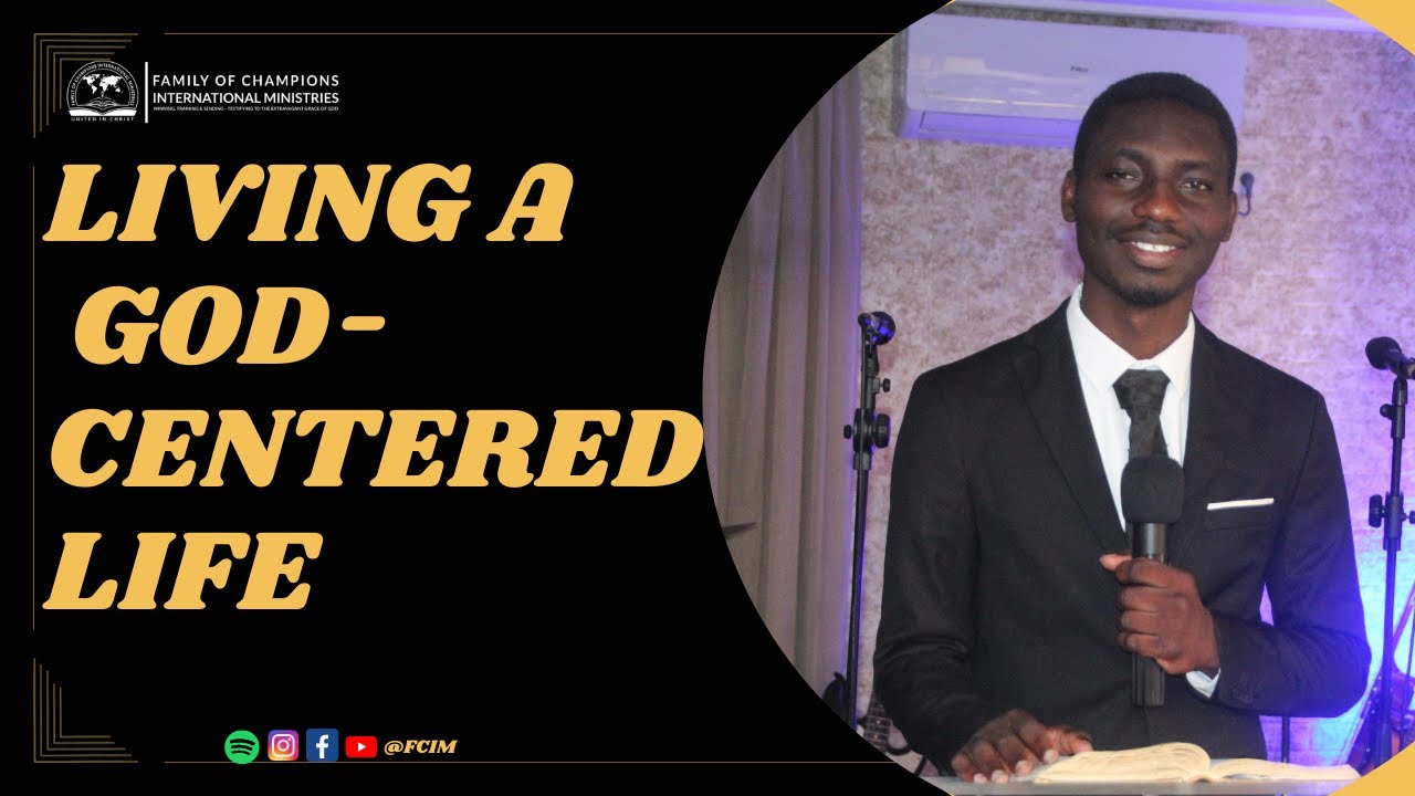 LIVING A GOD-CENTERED LIFE | PSALMS 16| By MINISTER SHEPHERD OLADAMIEJI ...