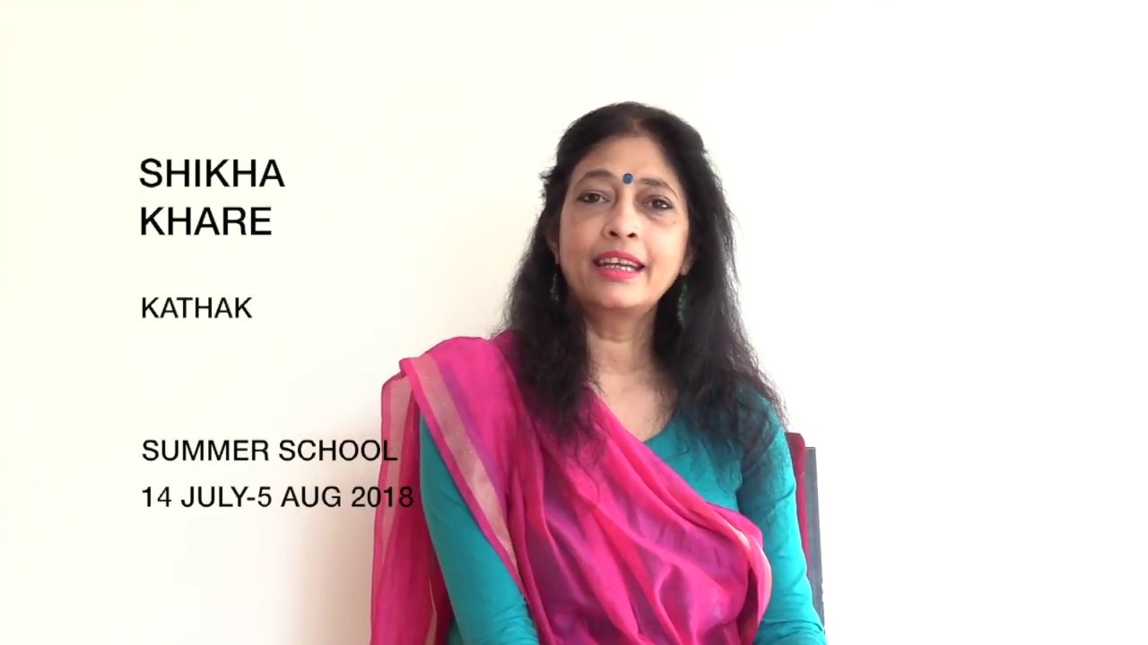SHIKHA KHARE AT THE BHAVAN SUMMER SCHOOL - YouTube