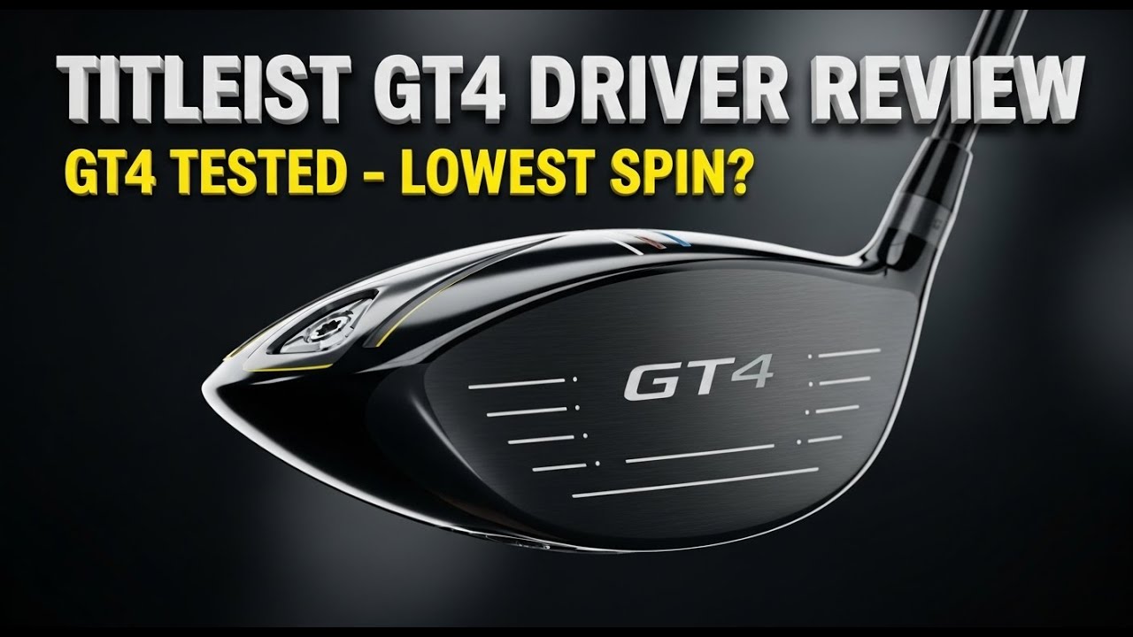 Titleist GT4 Golf Driver Review | Low Spin Power for Fast Swing Speeds ...