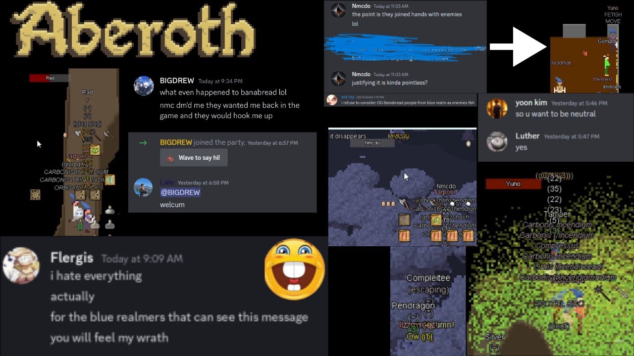 Aberoth: Blue realm feels the wrath. (12) - YouTube