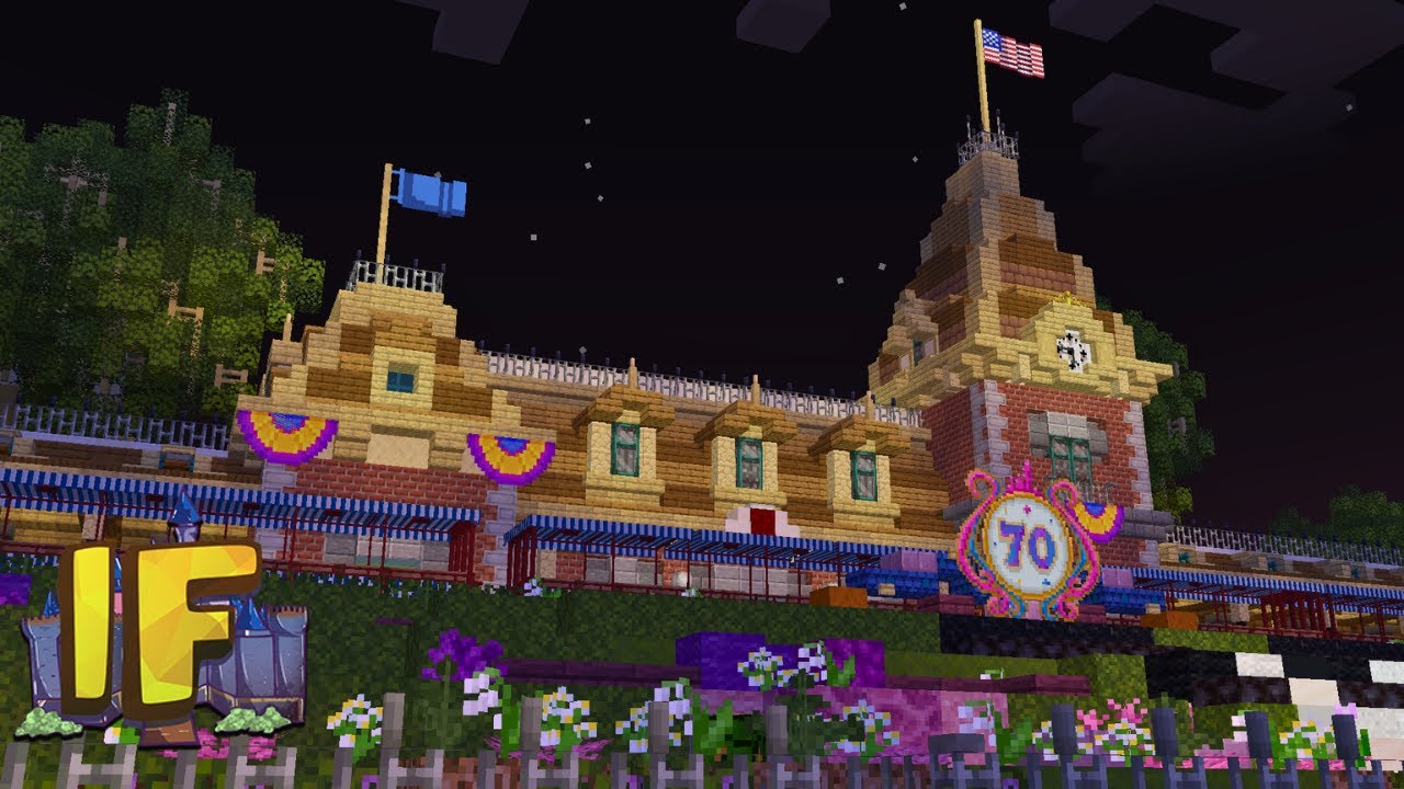 Disneyland Railroad Grand Circle Tour Recreation | ImagineFun Minecraft ...