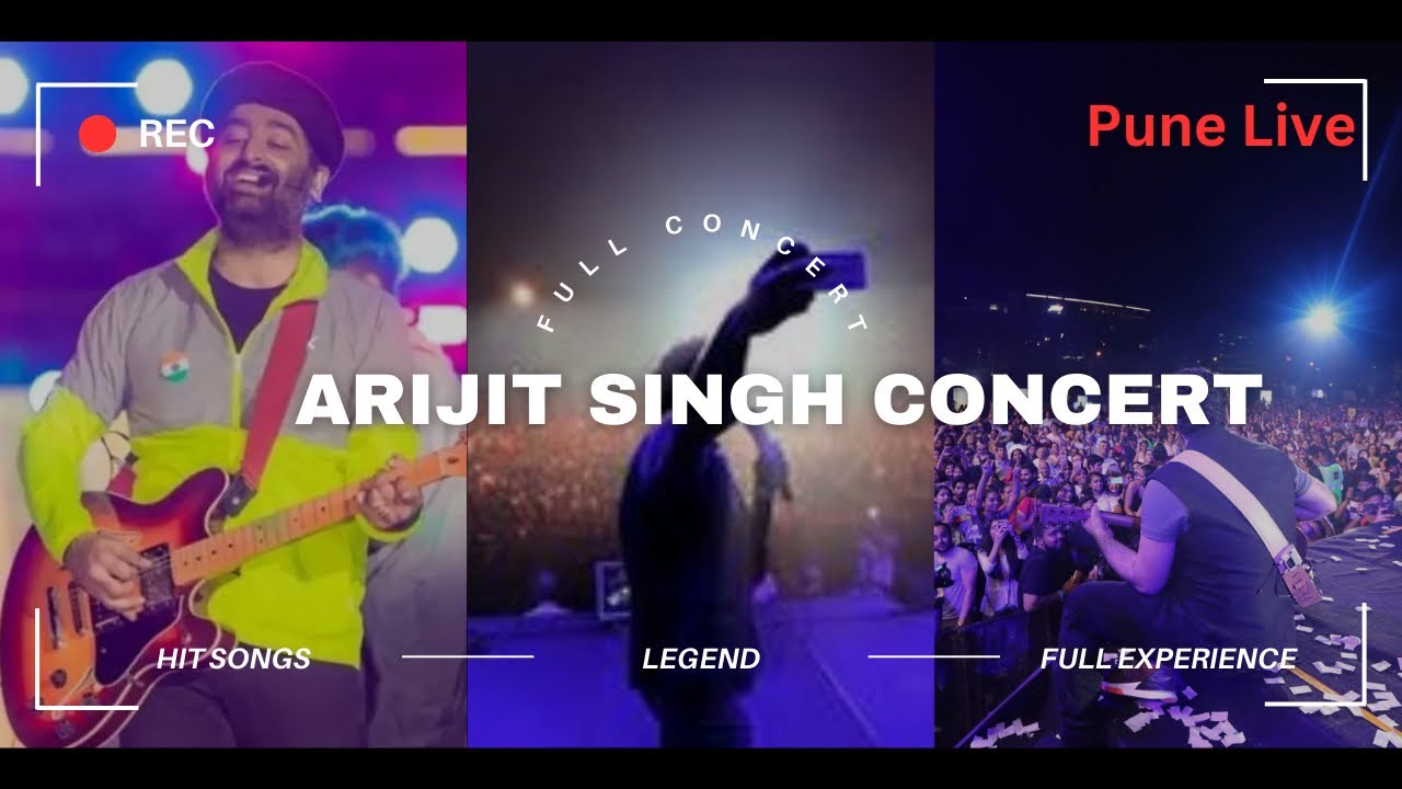 Arijit Singh Concert Vlog - Live Pune 🥹 full concert - YouTube