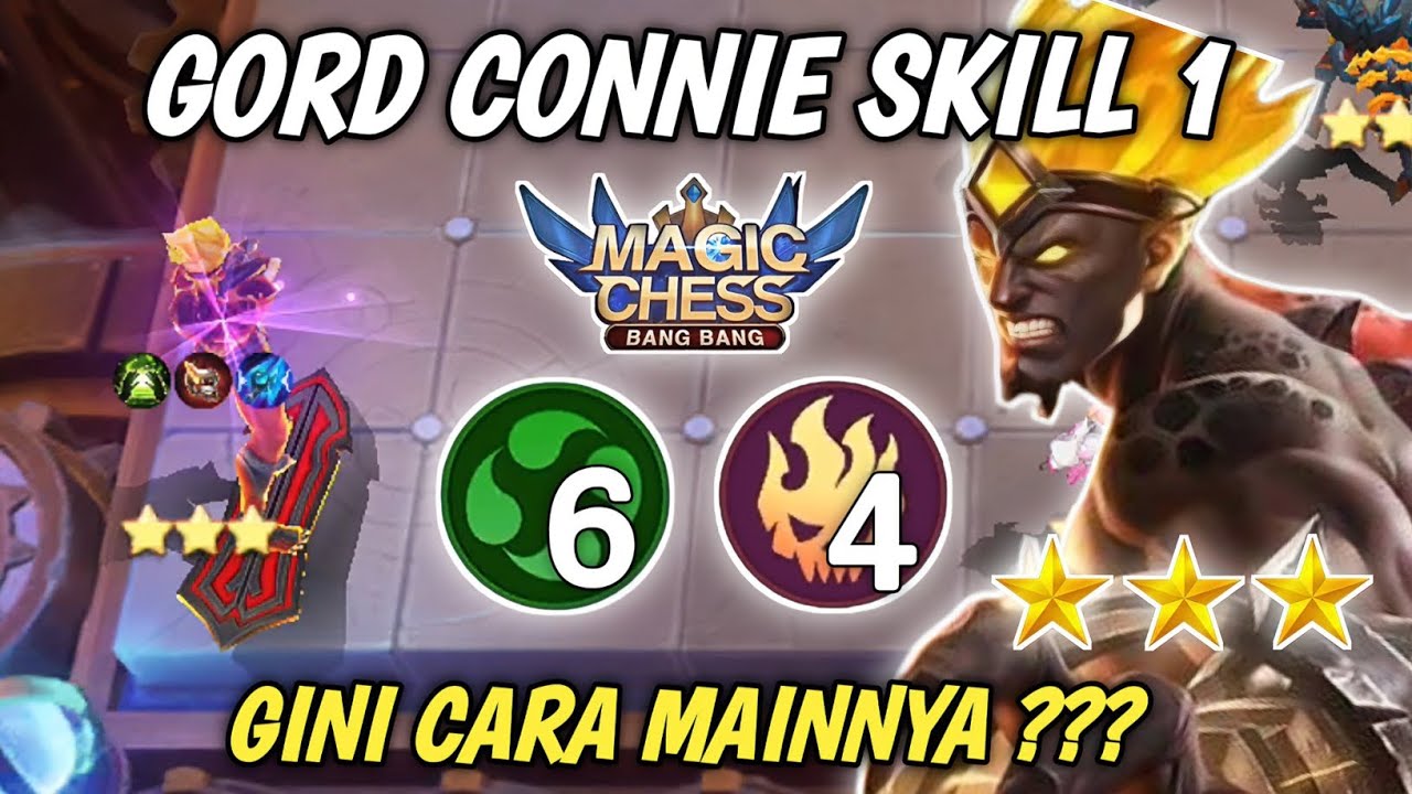 HYPER GORD CONNIE SKILL 1 !!! ENDING YG SANGAT INDAH Magic Chess Mobile ...