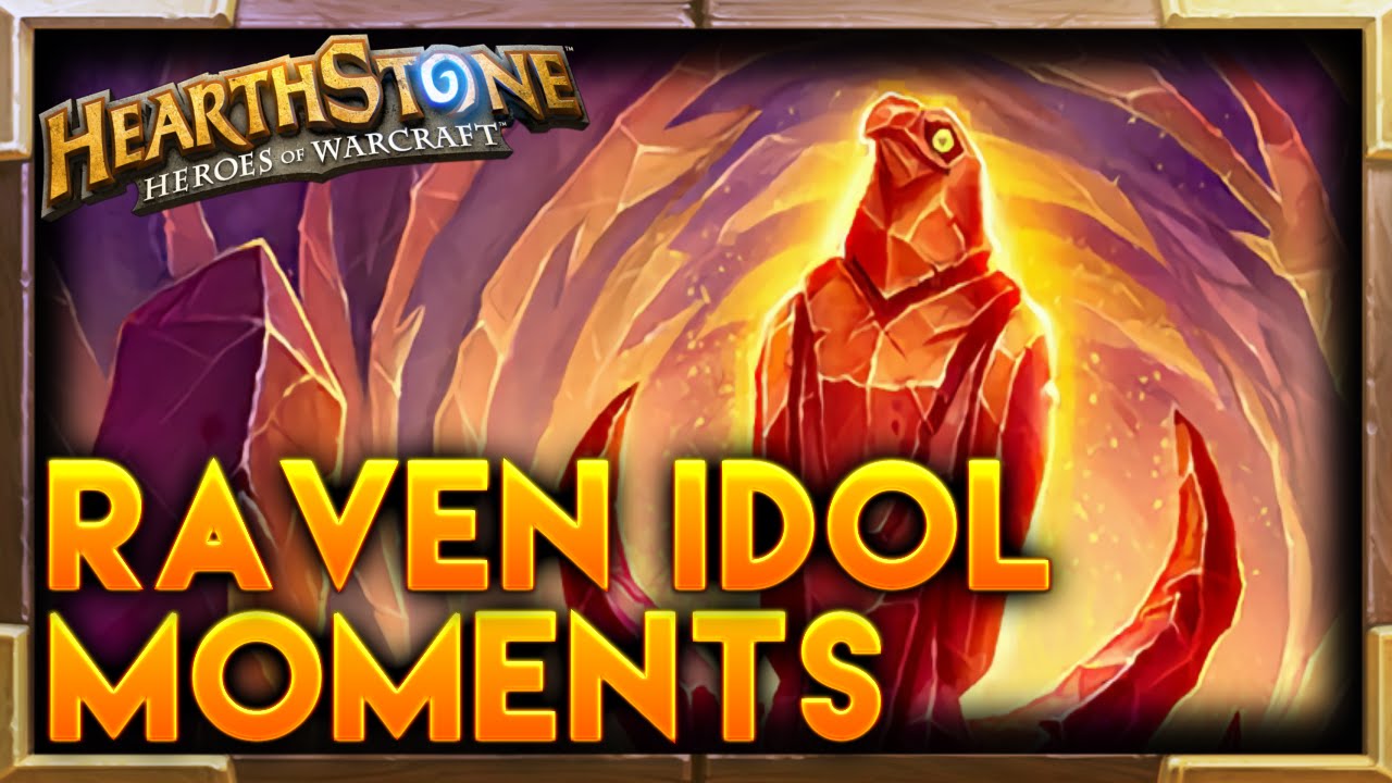 Hearthstone | Raven Idol Moments - YouTube