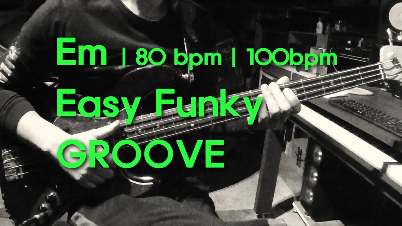 Em Slap Bass | Easy Funky Groove & Fill in Chords - Chordify