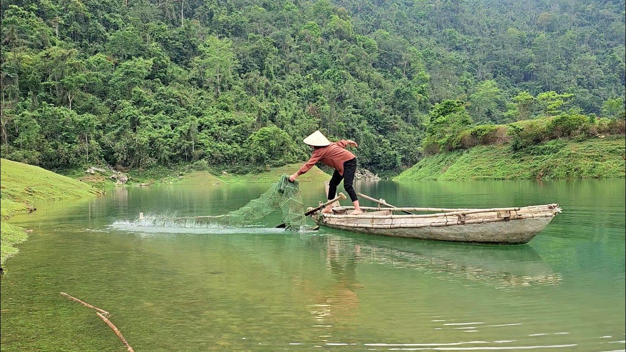Go fishing alone with bagua, sell it, build a floating house on the ...