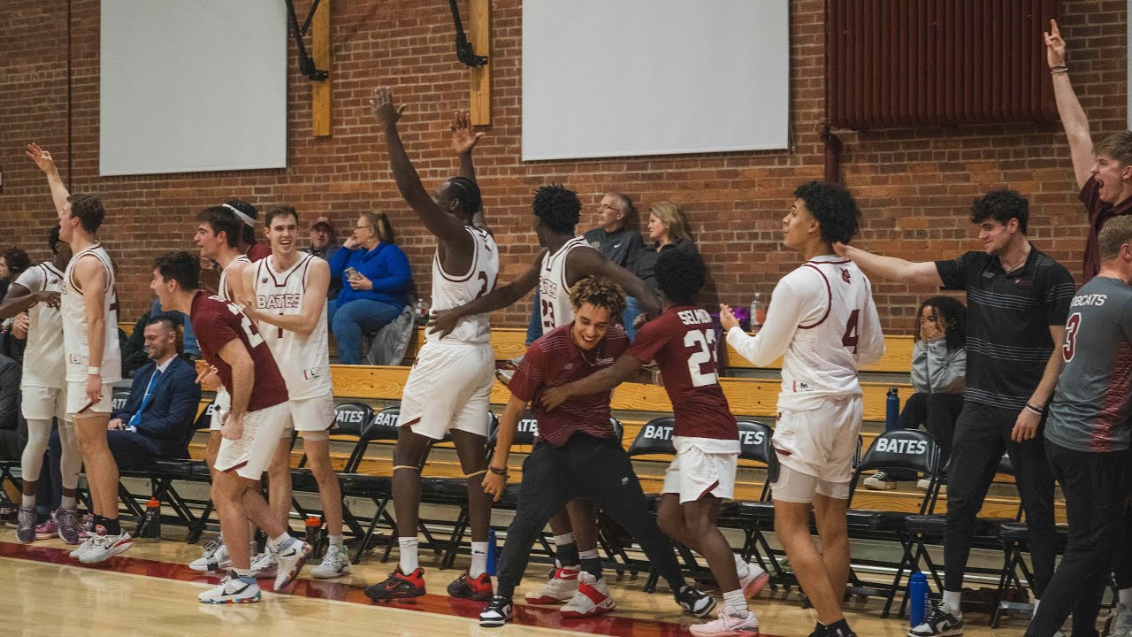 2024 Bates Men's Basketball vs. Maine Maritime Highlights - YouTube