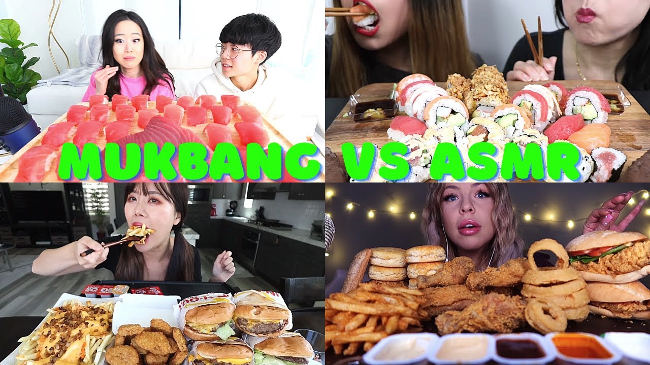 MUKBANG VS ASMR II - YouTube