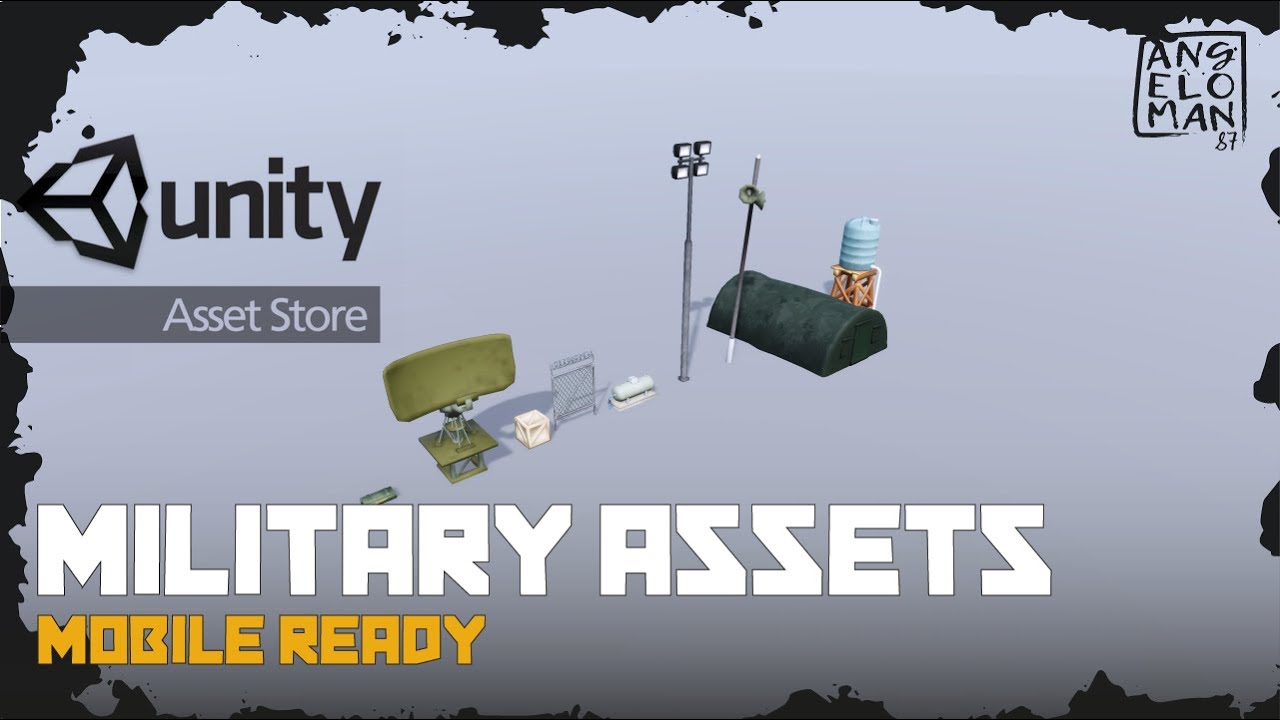 Military Assets (Mobile) / Unity Asset Store - YouTube