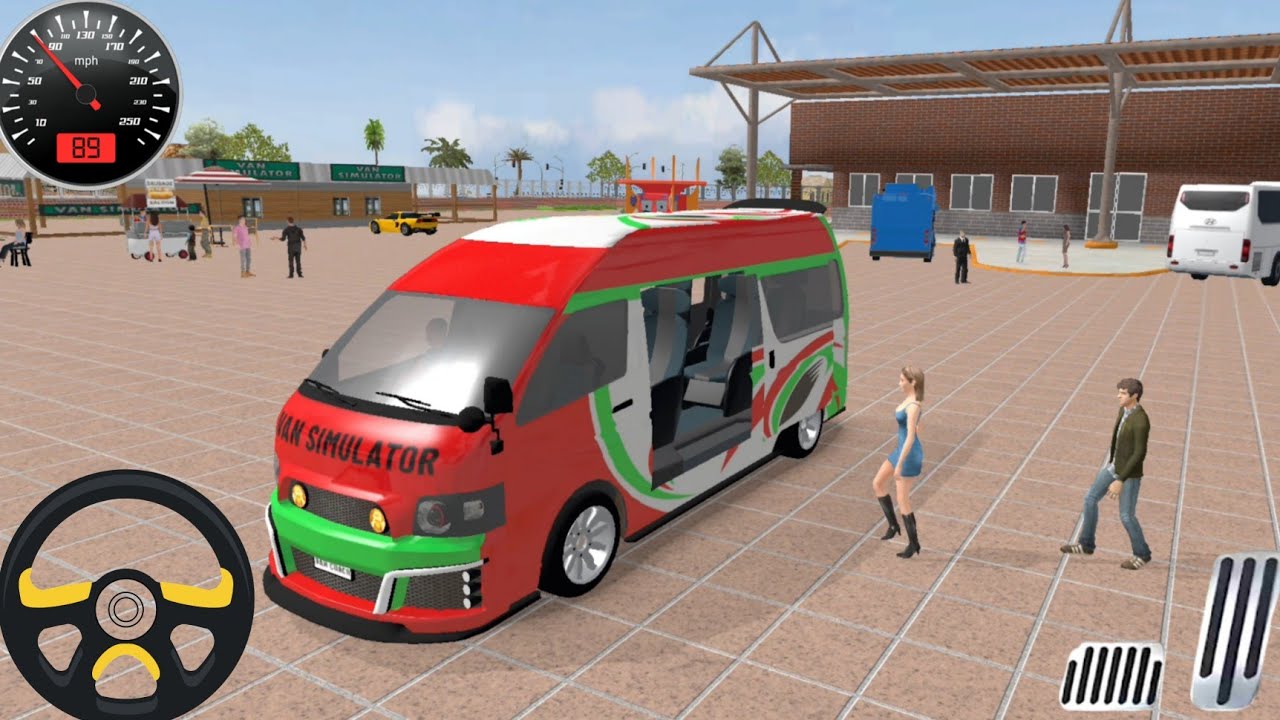 New Van Minibus Driving Games - Minibus Simulator 3D - Bus Game Android ...