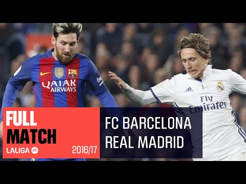 ELCLÁSICO FC Barcelona vs Real Madrid (1-1) 2016/2017 FULL MATCH