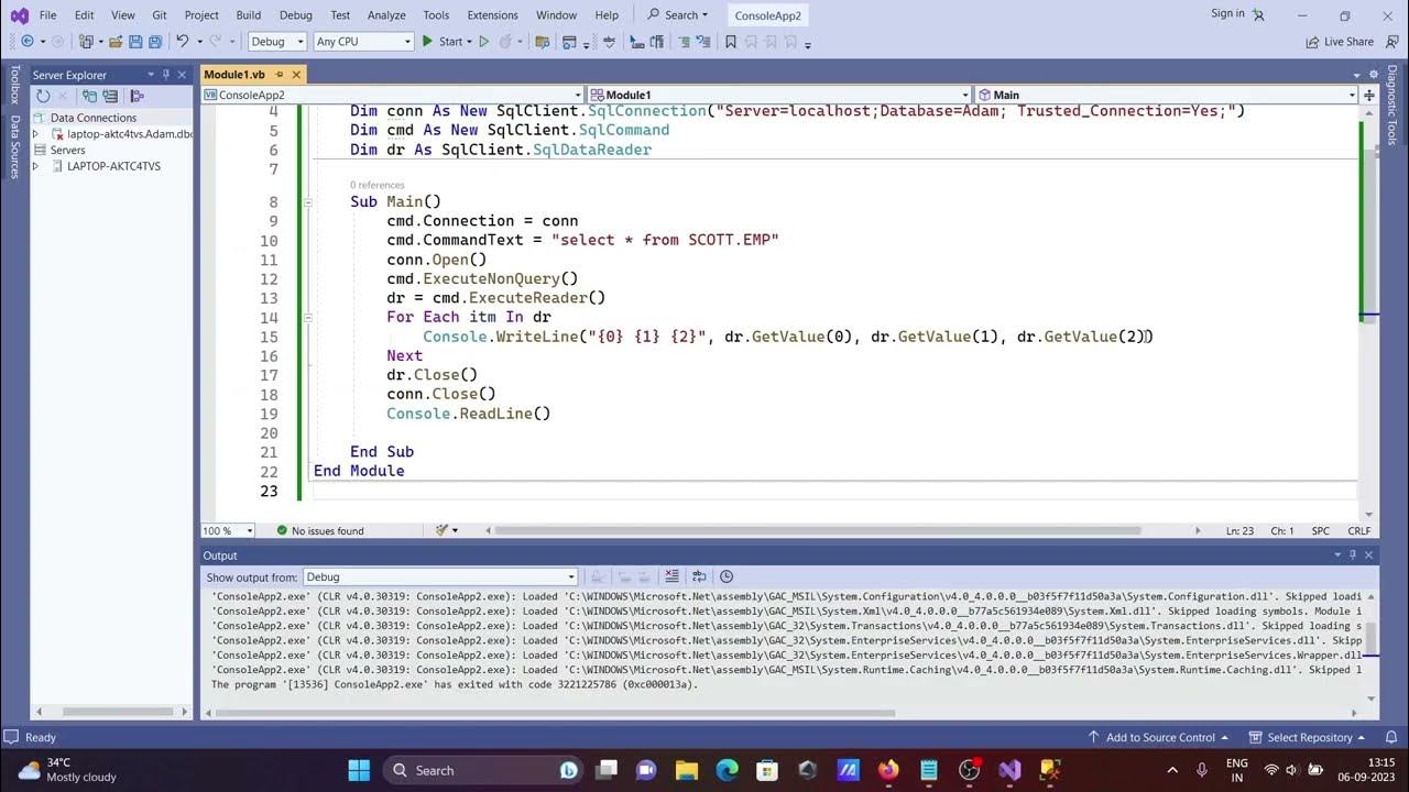 How to connect sql server with VB.NET | Visual Basic - YouTube