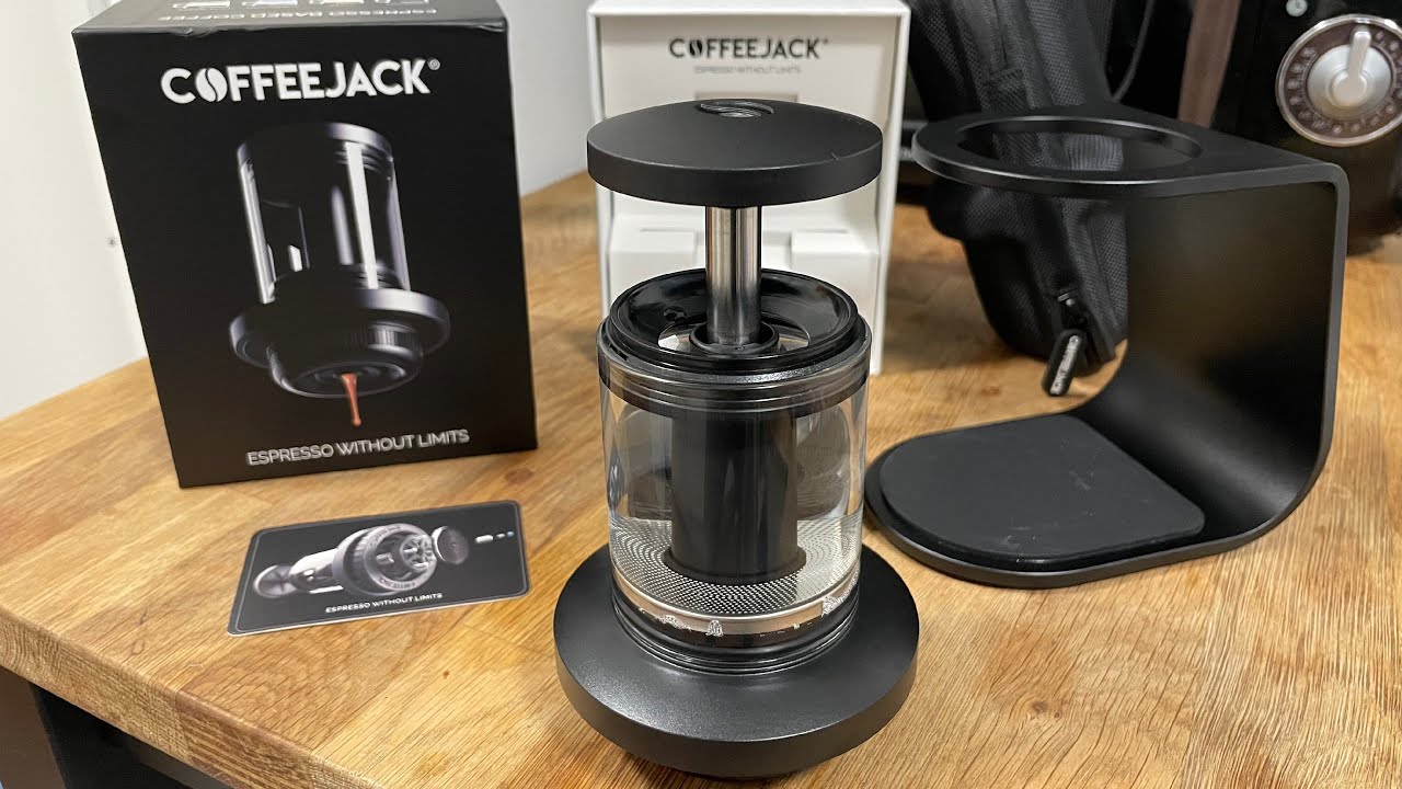 COFFEEJACK Unboxing Feb 2023 - Indiegogo shipping version. Espresso at ...