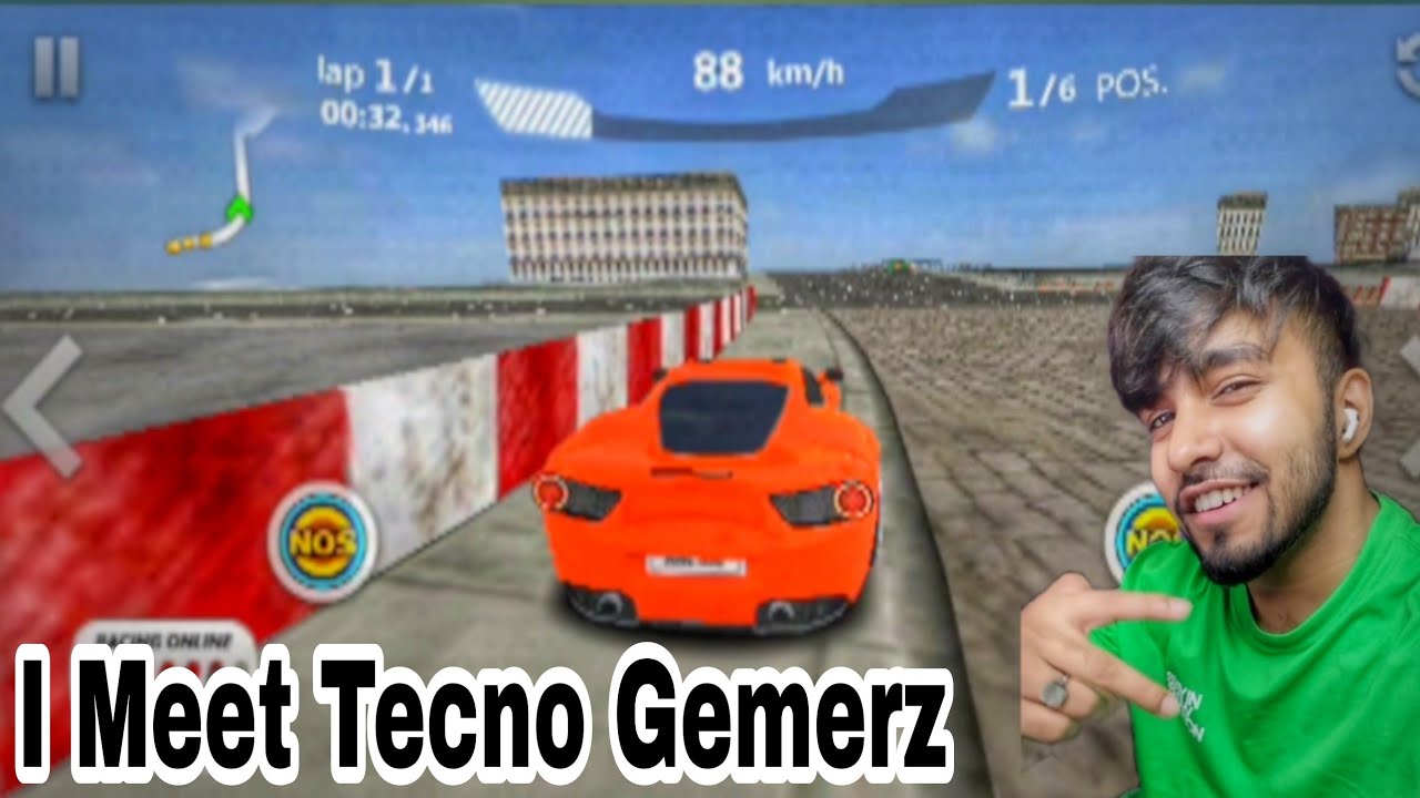 Playing Racing Game With | Techno Gamerz | Sports Car Racing - YouTube