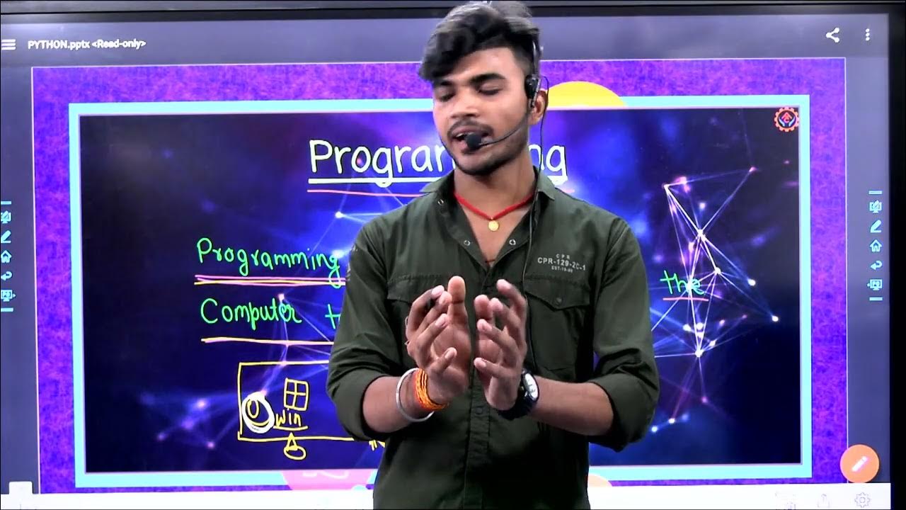 L 01 | Introduction of Python | 4th Semester CSE | Alok Ranjan - YouTube