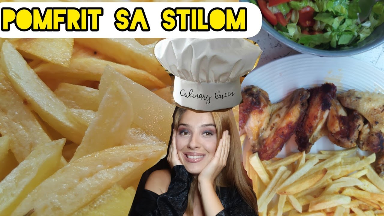 KAKO NAPRAVITI NAJBOLJI POMFRIT NA SVIJETU!! - YouTube