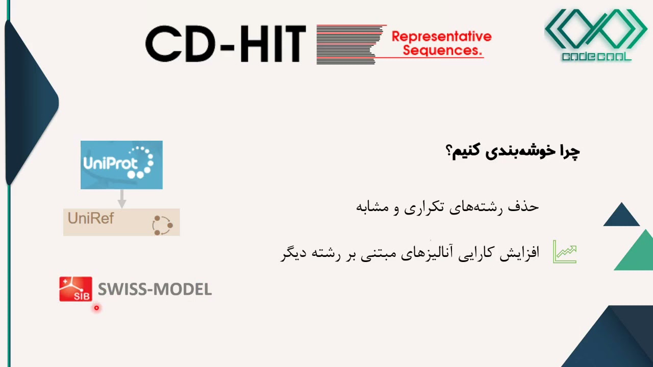 آموزش کاربردی CD-HIT - YouTube