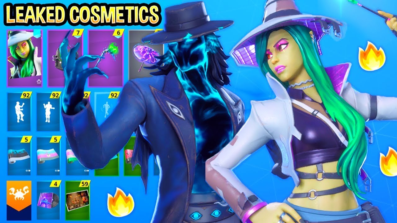 *NEW* All Leaked Fortnite Skins & Emotes..! *ELECTRO SWING V2 ...