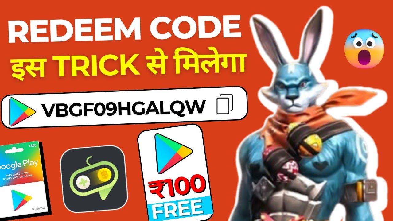 (1Min = 1Code)- free redeem code for playstore at ₹0/- | How to get ...