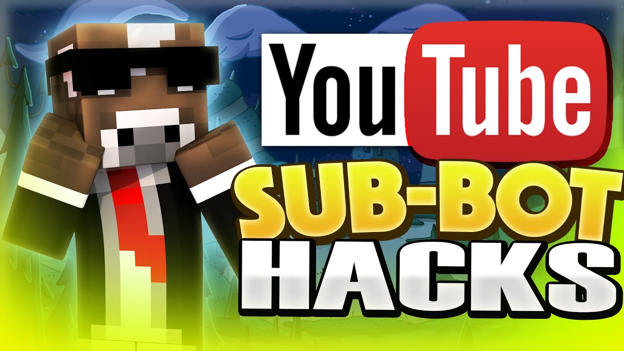 SUB BOT HACKS ( Minecraft Funny Videos & Moments - Minigames ) - YouTube