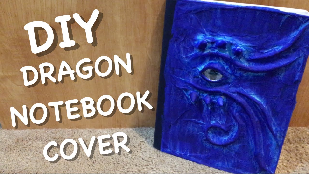 DIY Dragon Book Cover - YouTube