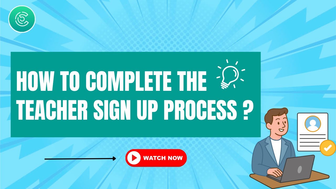 How to Complete the Teacher Sign Up Process on Classcipe - YouTube