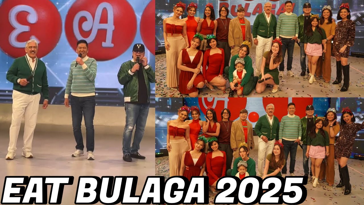 Eat Bulaga Dabarkads, Staffs and TVJ Production New Year 2025 | Eat ...