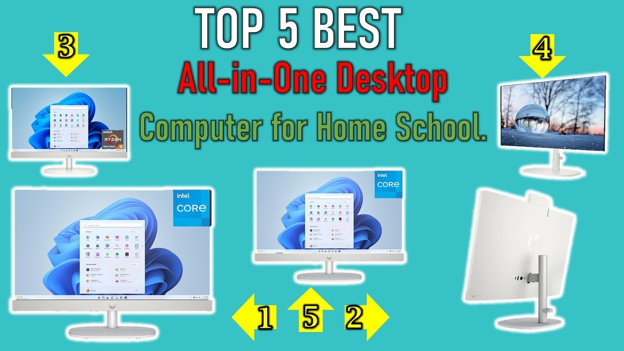 All-in-One Desktop Computer for Home School | Top 5 | 2025 - YouTube