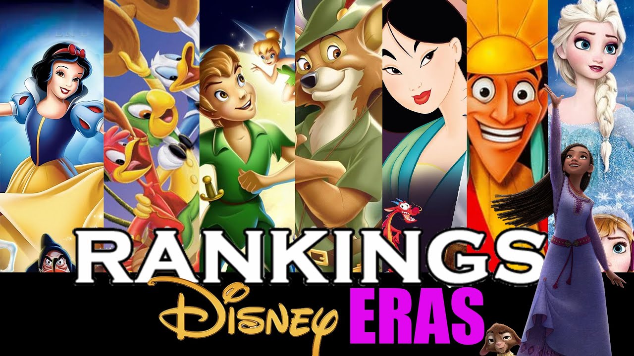 Disney Animation ERAS RANKED | Which ERA are You? - YouTube