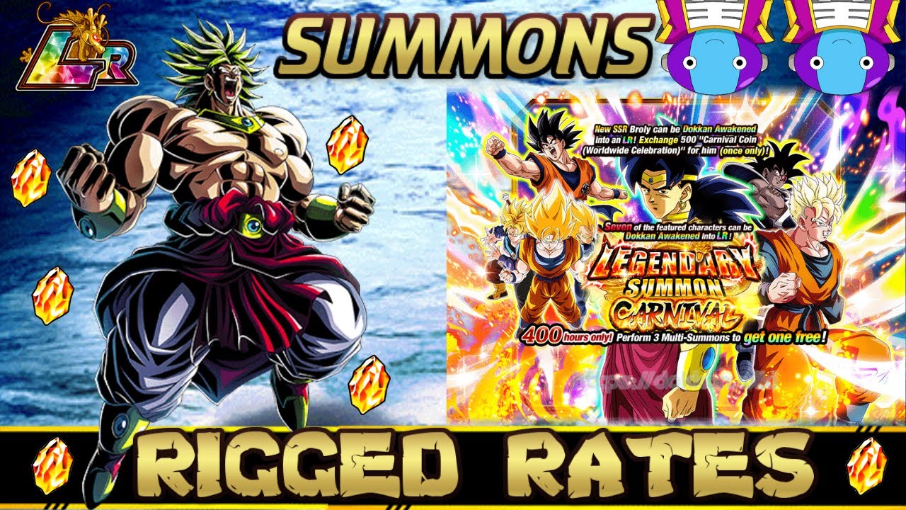 RIGGED RATES? IS THE *NEW* LR BROLY BANNER BLESSED OR CURSED? DBZ ...
