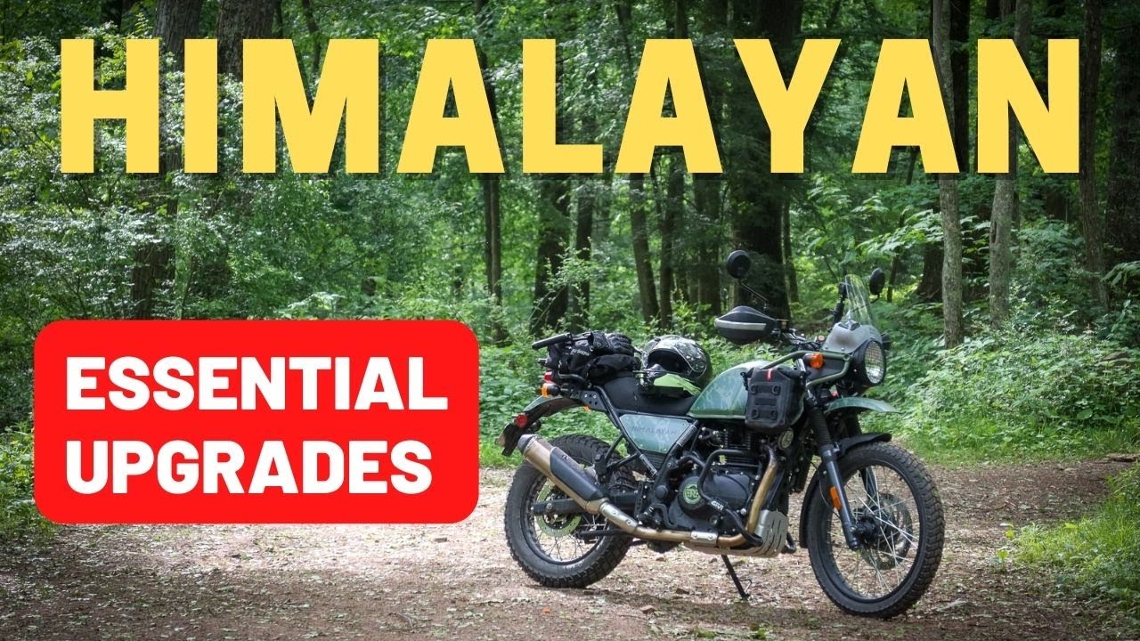 Royal Enfield Himalayan -- My 8 Essential Upgrades. - YouTube