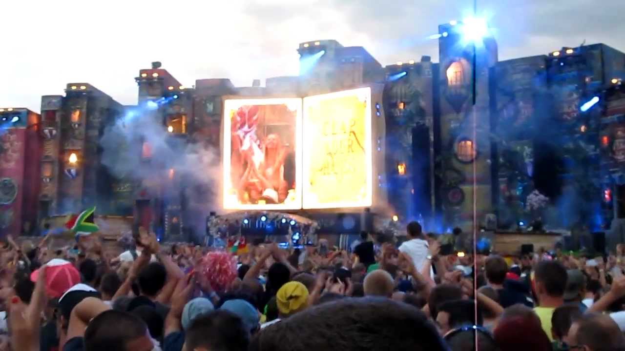 360° CRAZY CROWD with David Guetta @ Tomorrowland 2012 - YouTube