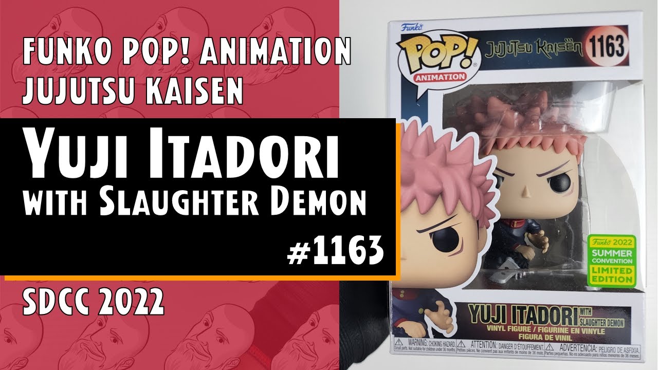Funko Pop Jujutsu Kaisen - Yuji Itadori (Slaughter Demon) 1163 - SDCC ...