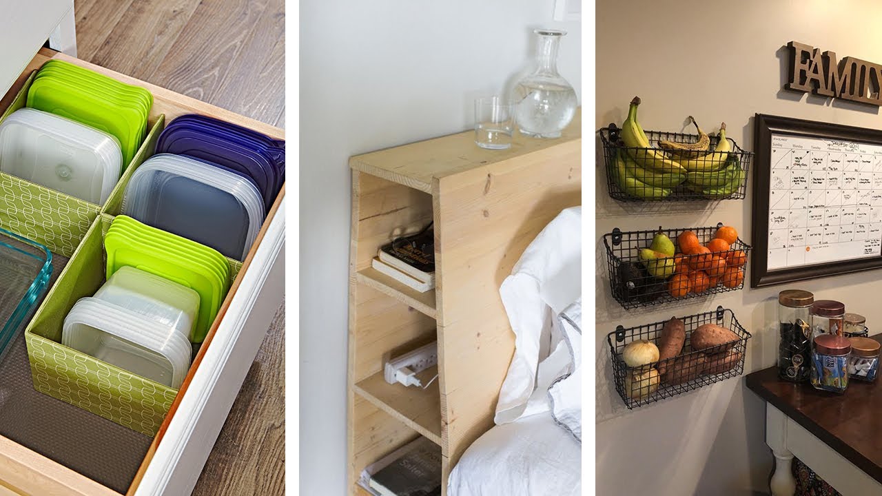 22 Super Awesome Storage Suggestions for Apartment Dwellers - YouTube