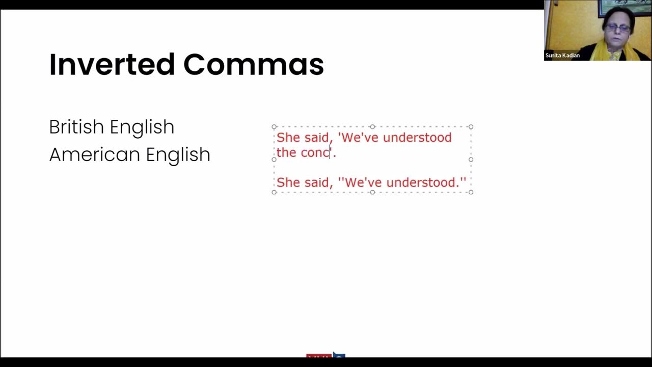 Inverted Commas Rules and Usage | Yuno Learning - YouTube