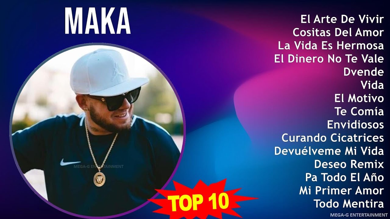 M a k a MIX Grandes Exitos, Best Songs ~ Top Rap Music - YouTube