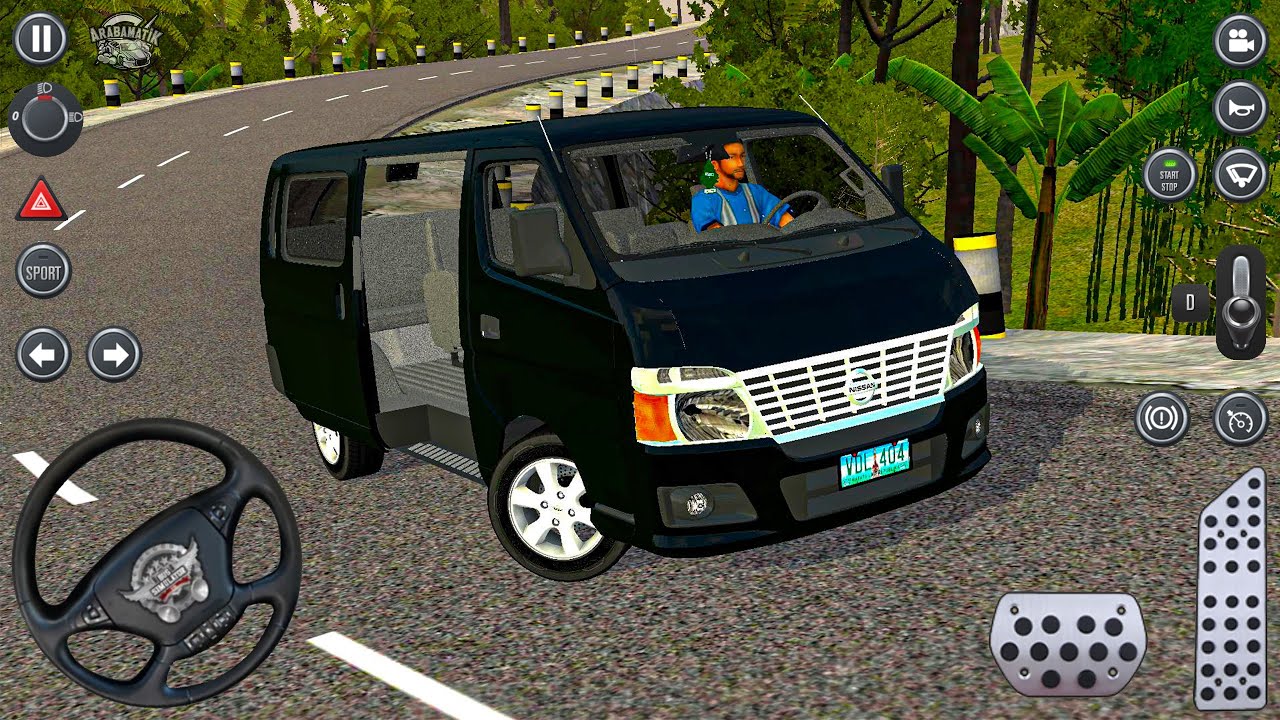 2008 Nissan Urvan Minibus Mod for Bus Simulator Indonesia (BUSSID) #202 ...
