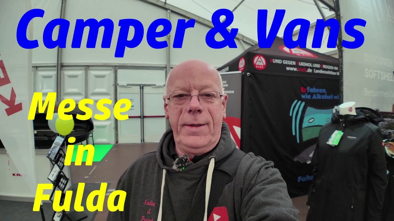 Camper & Vans Messe Fulda / Rundgang über die kleine Camping Caravan ...